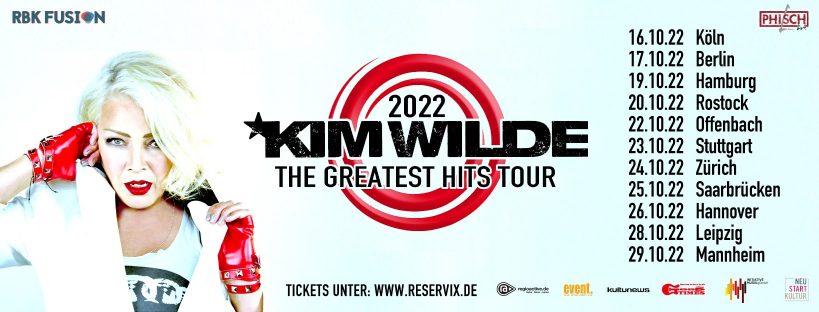 Kim Wilde & Band auf Greatest-Hits-Tour – rockmagazine.net