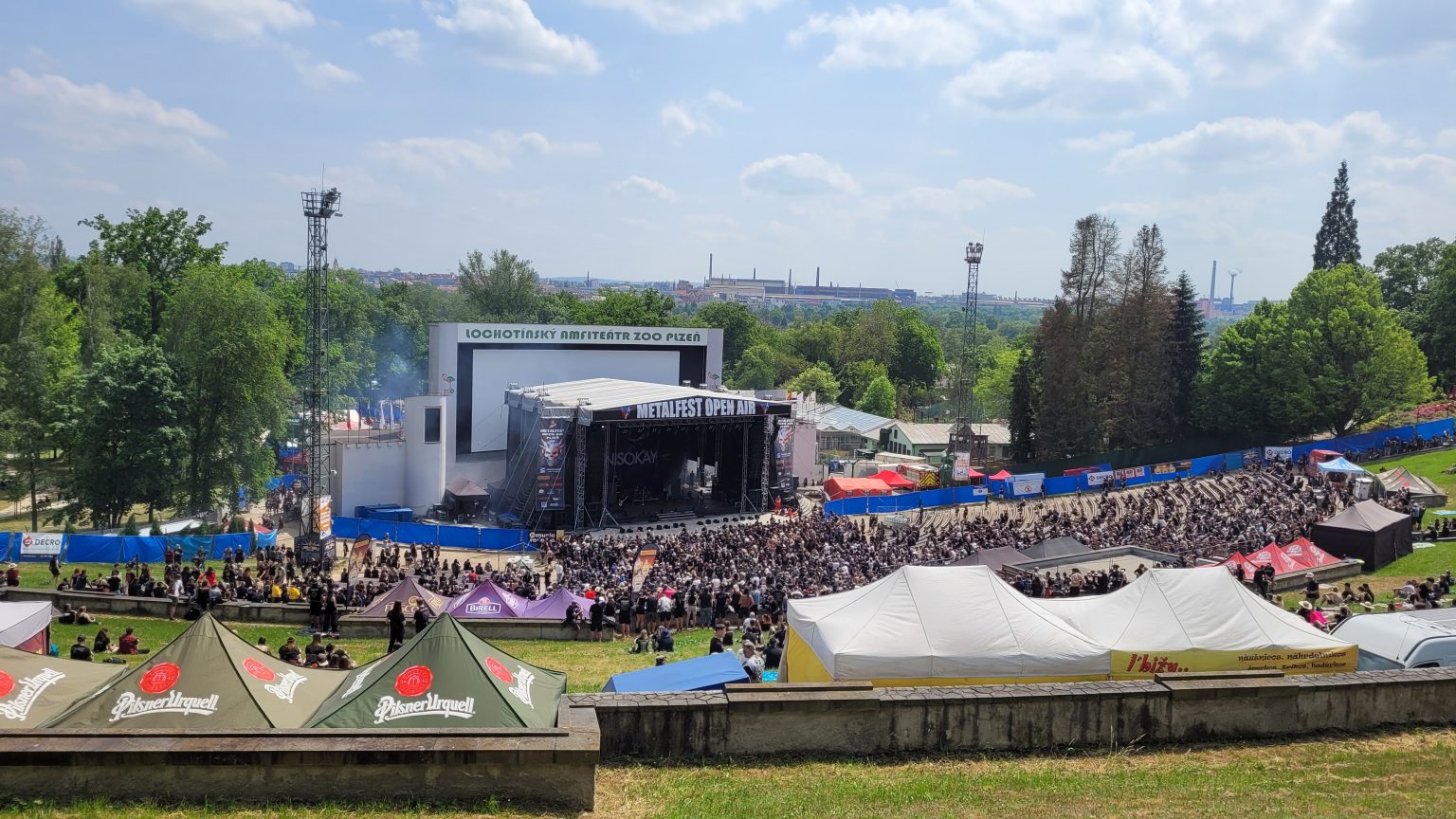 Das Metalfest Open Air in Pilsen läutet an Pfingsten wieder die Festivalsaison ein – Running ...