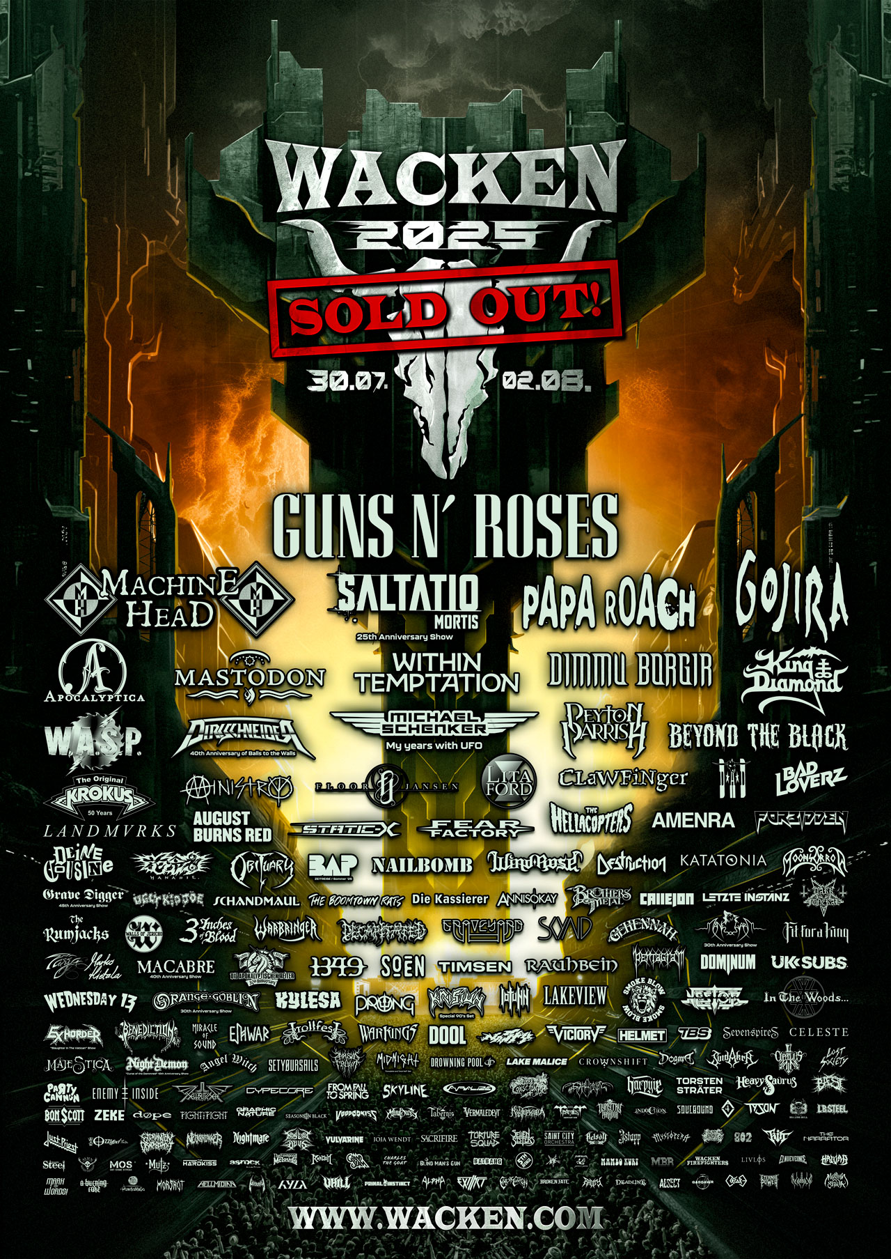 WACKEN OPEN AIR 2025 – Die Anreise zur lautesten Party des Jahres hat ...