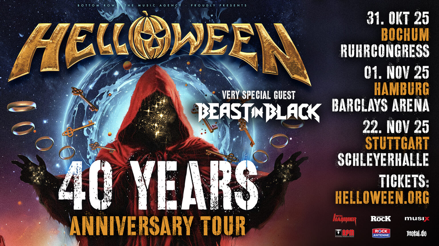 HELLOWEEN auf 40 YEARS ANNIVERSARY TOUR – rockmagazine.net